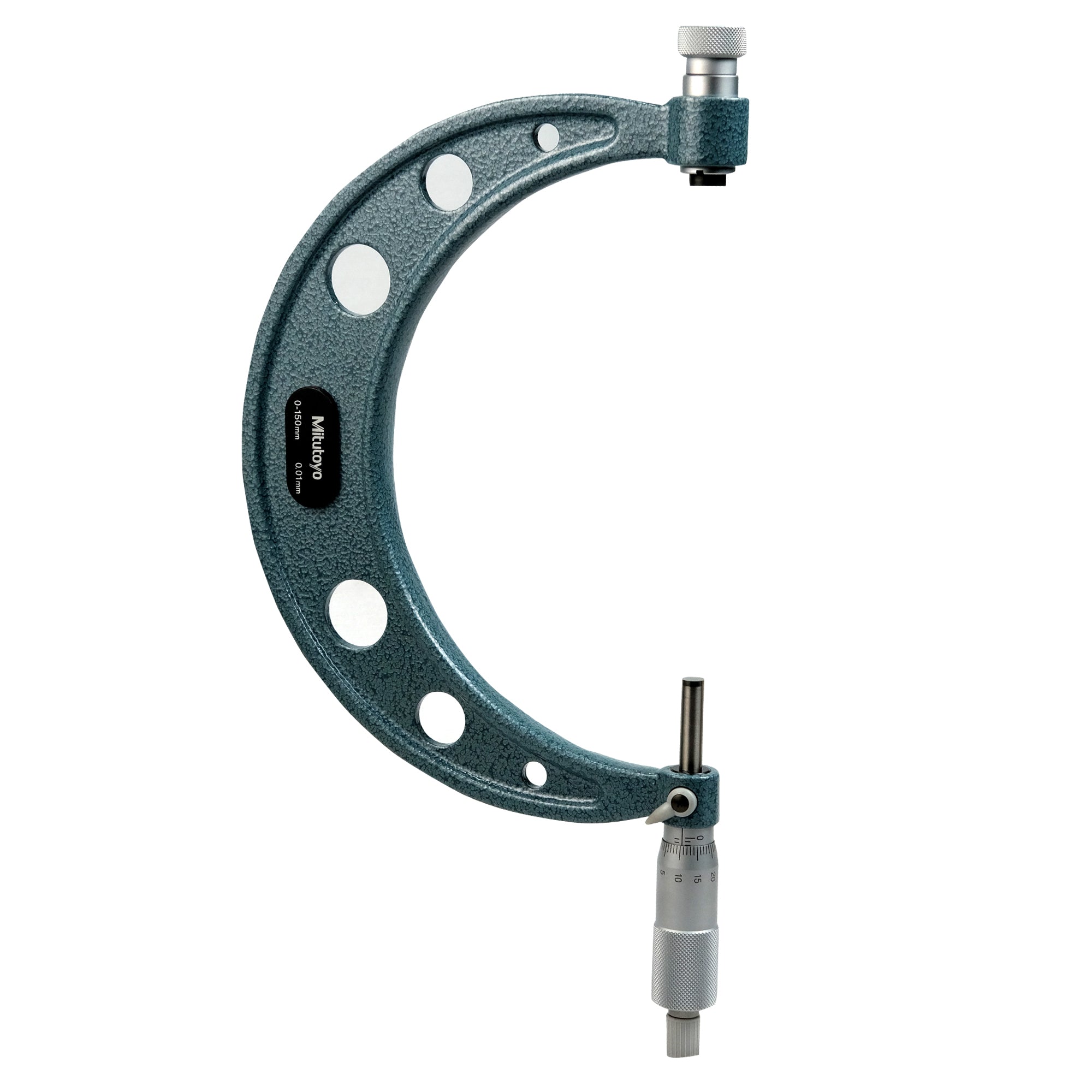 Mitutoyo 104-135A Outside Micrometer, Range 0-150 mm With Interchangea – Industrofy