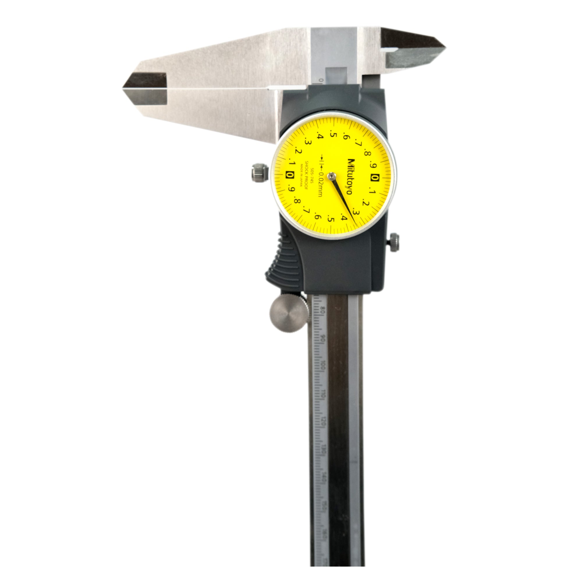 Mitutoyo 505-745 Dial Vernier Caliper, Range 0-300 mm – Industrofy