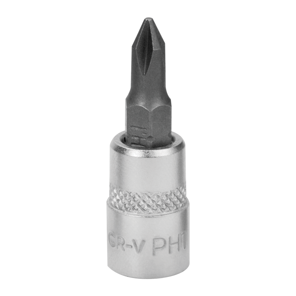 GROZ PH2 1/4" Phillips Bit Socket, SKT/1-4/PH2/UG – Industrofy