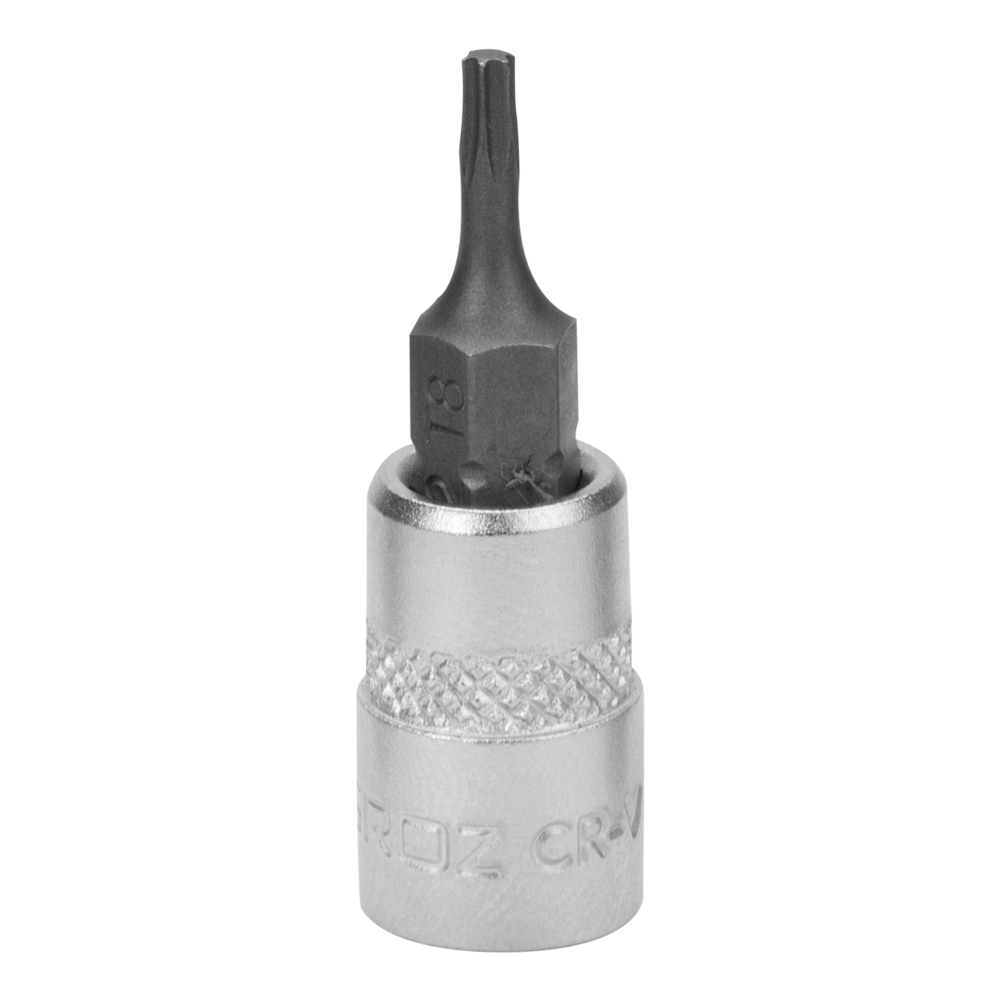 GROZ T40 1/4" Torx Bit Socket, SKT/1-4/T40/UG – Industrofy