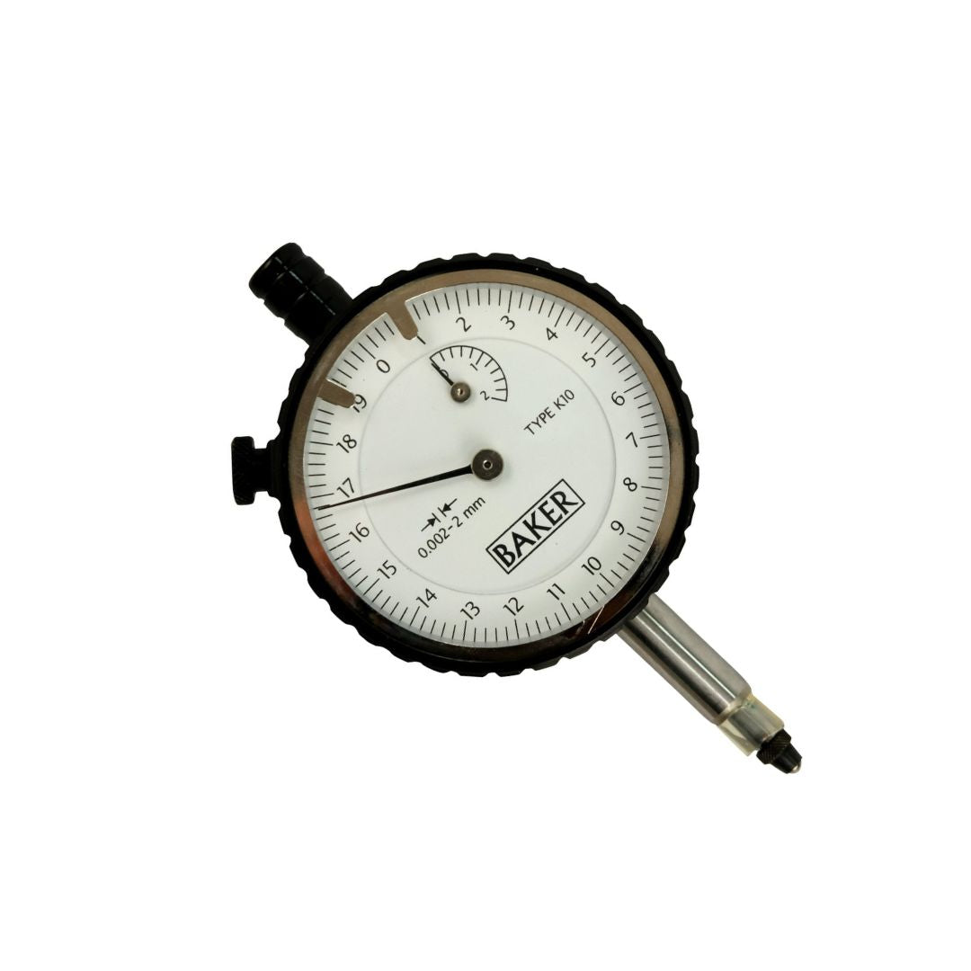 Baker K10 Mechanical Plunger Dial Gauge Reading 0.002 mm / Range 2 mm ...